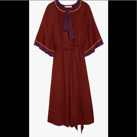 Zara | Dresses | Zara Limited Edition Contrasting Dress | Poshmark